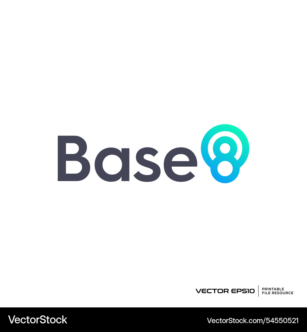 Internet network logo Royalty Free Vector Image