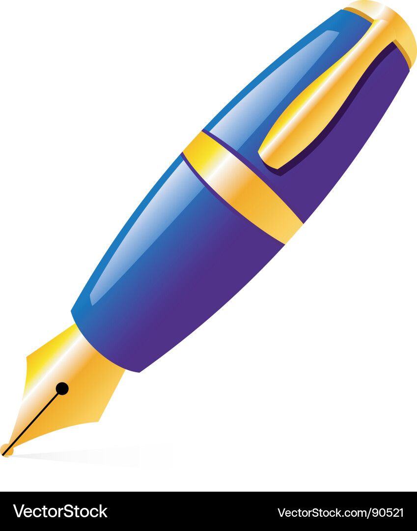 Pen Royalty Free Vector Image - VectorStock