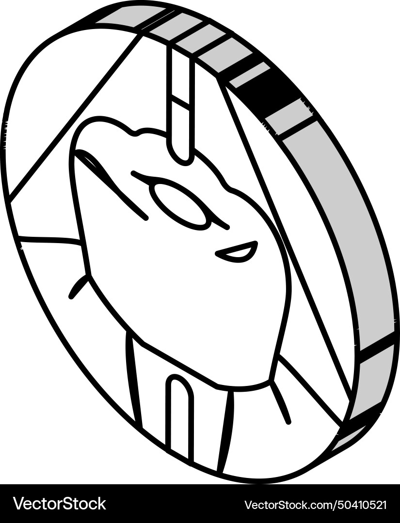 Root Canal Treatment Isometric Icon Royalty Free Vector