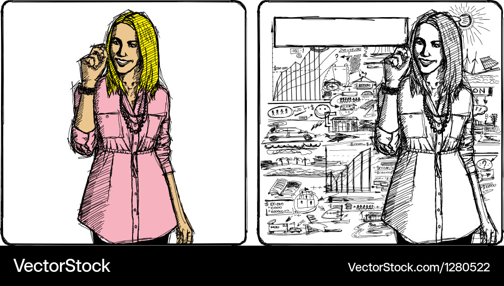 Drawing Royalty Free Vector Image - VectorStock