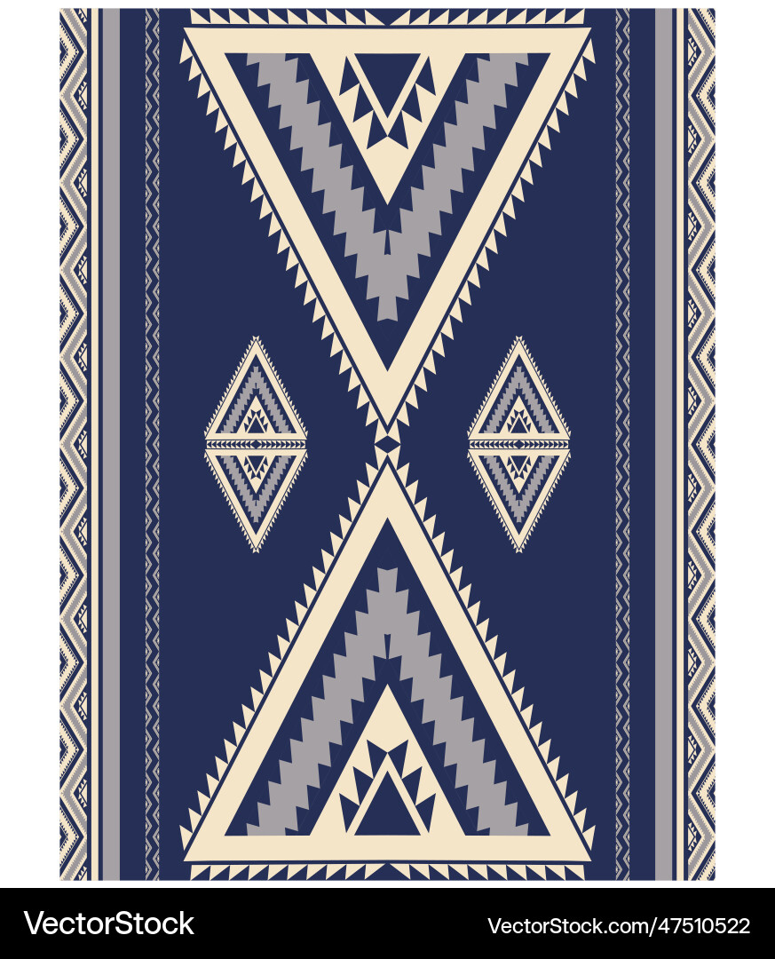 Southwest navajo geometric pattern Royalty Free Vector Image