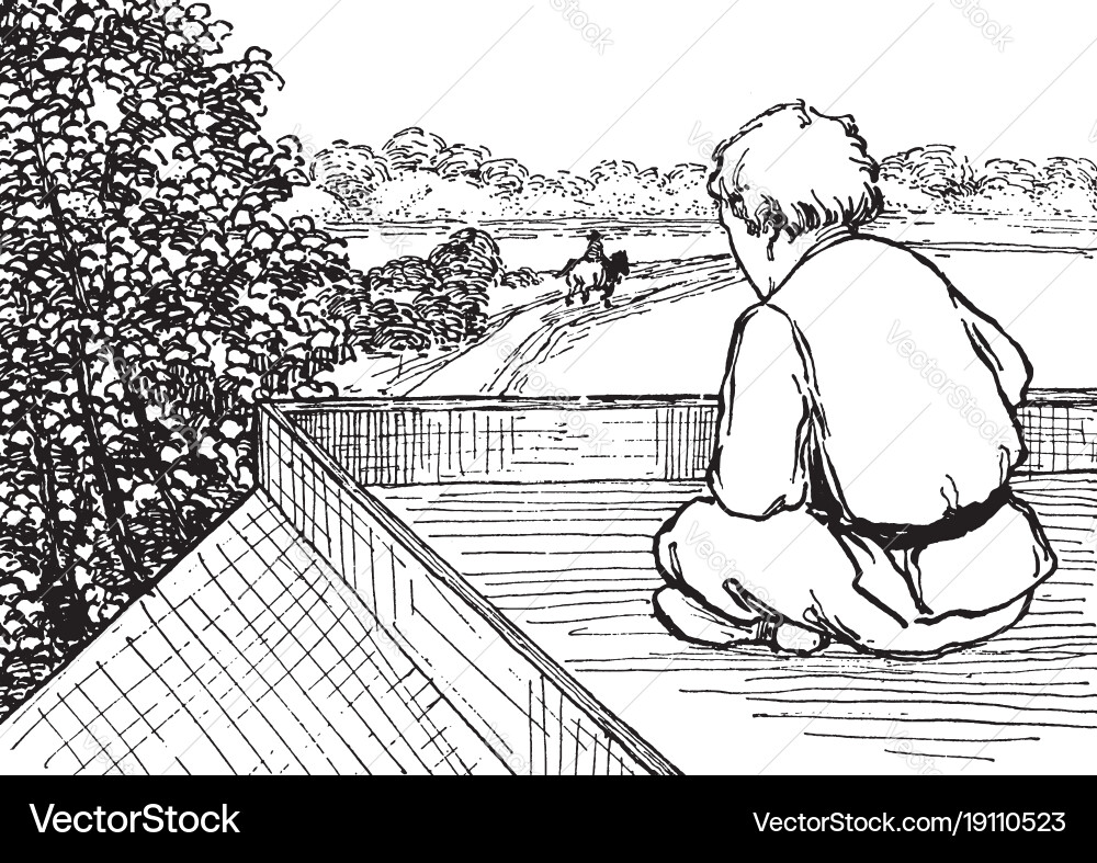 Willie winkie vintage Royalty Free Vector Image