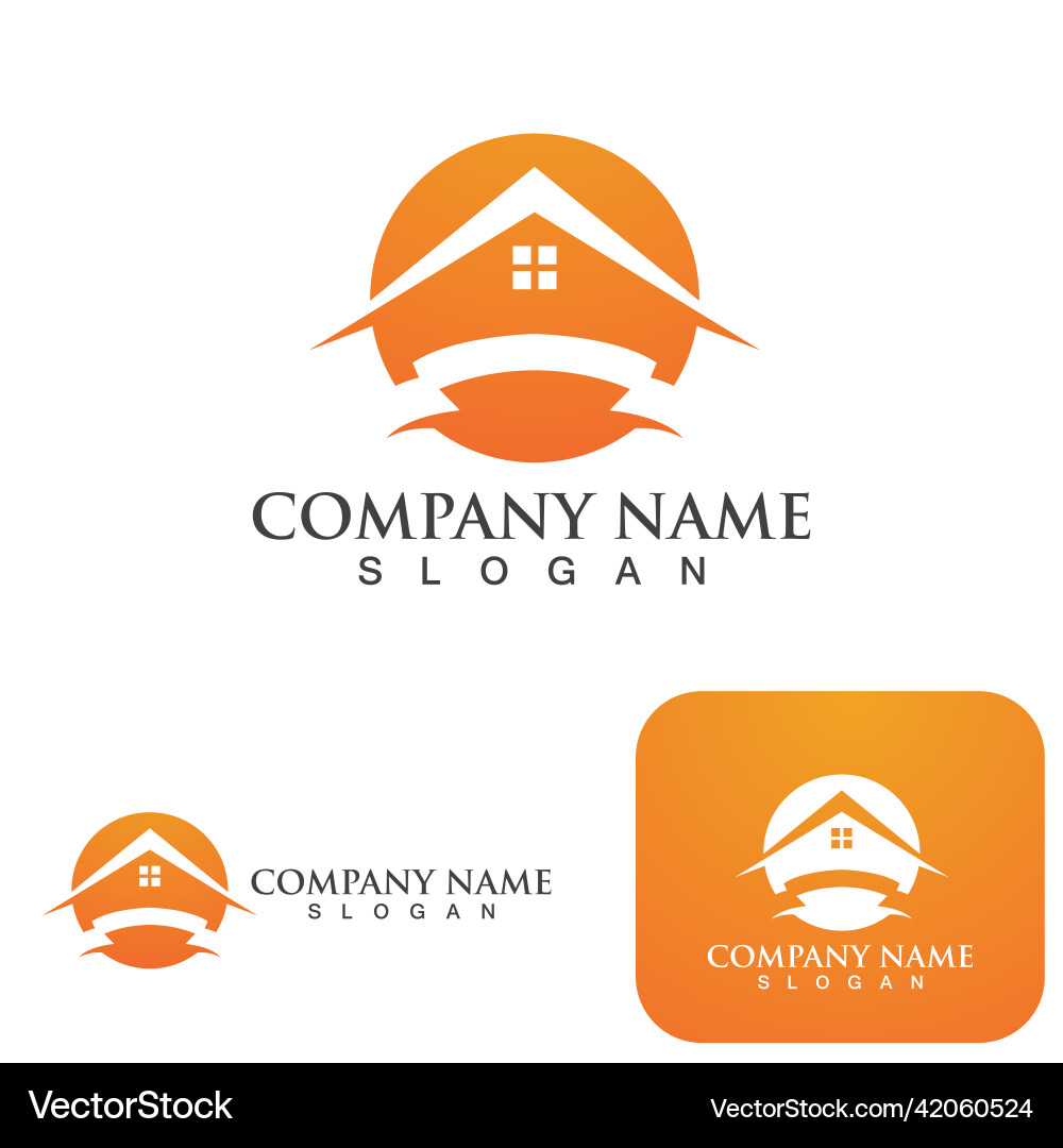 Building and home city scene Royalty Free Vector Image
