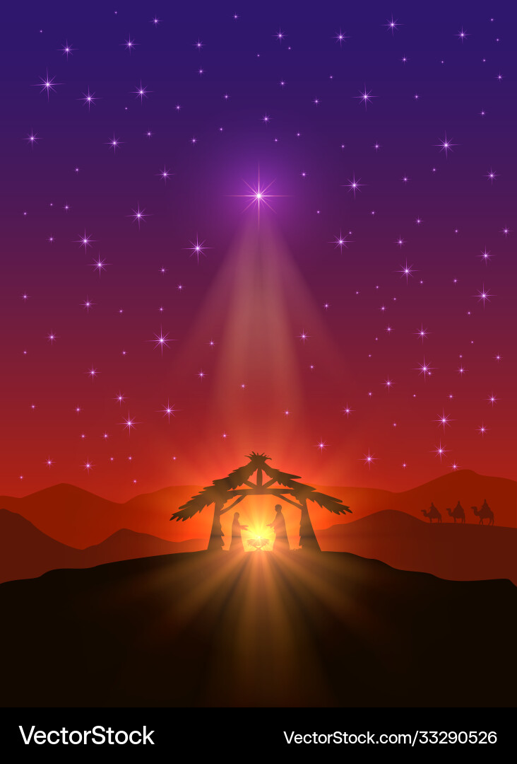 Christmas star Royalty Free Vector Image - VectorStock