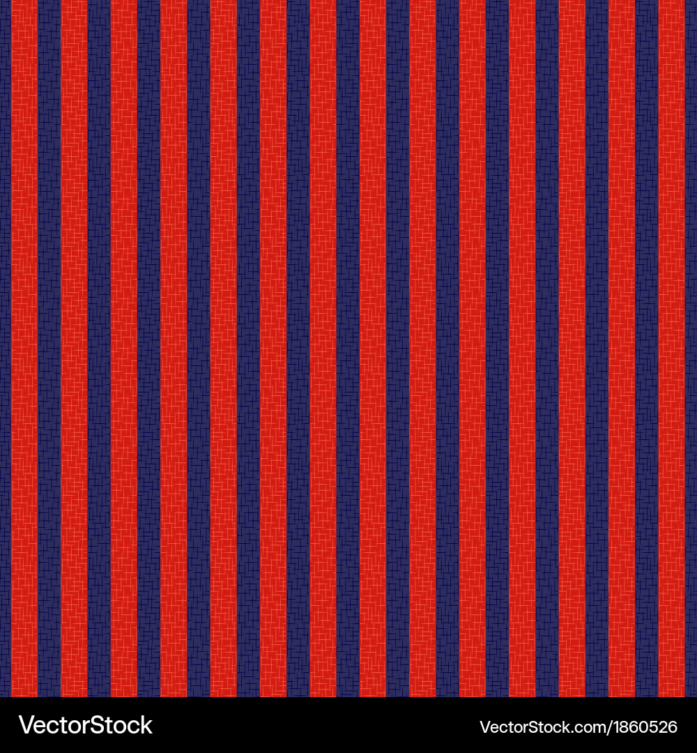 Seamless red and blue vertical stripes Royalty Free Vector