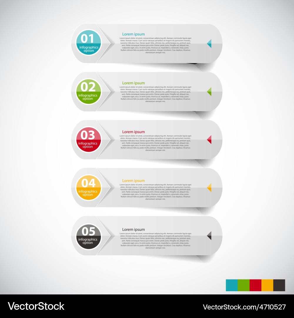 Business Infographic Templates Royalty Free Vector Image