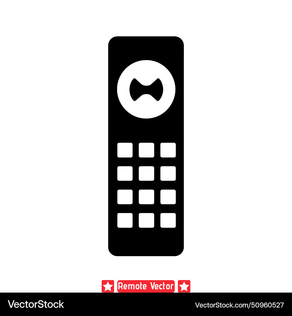 Remote work solutions silhouette collection Vector Image