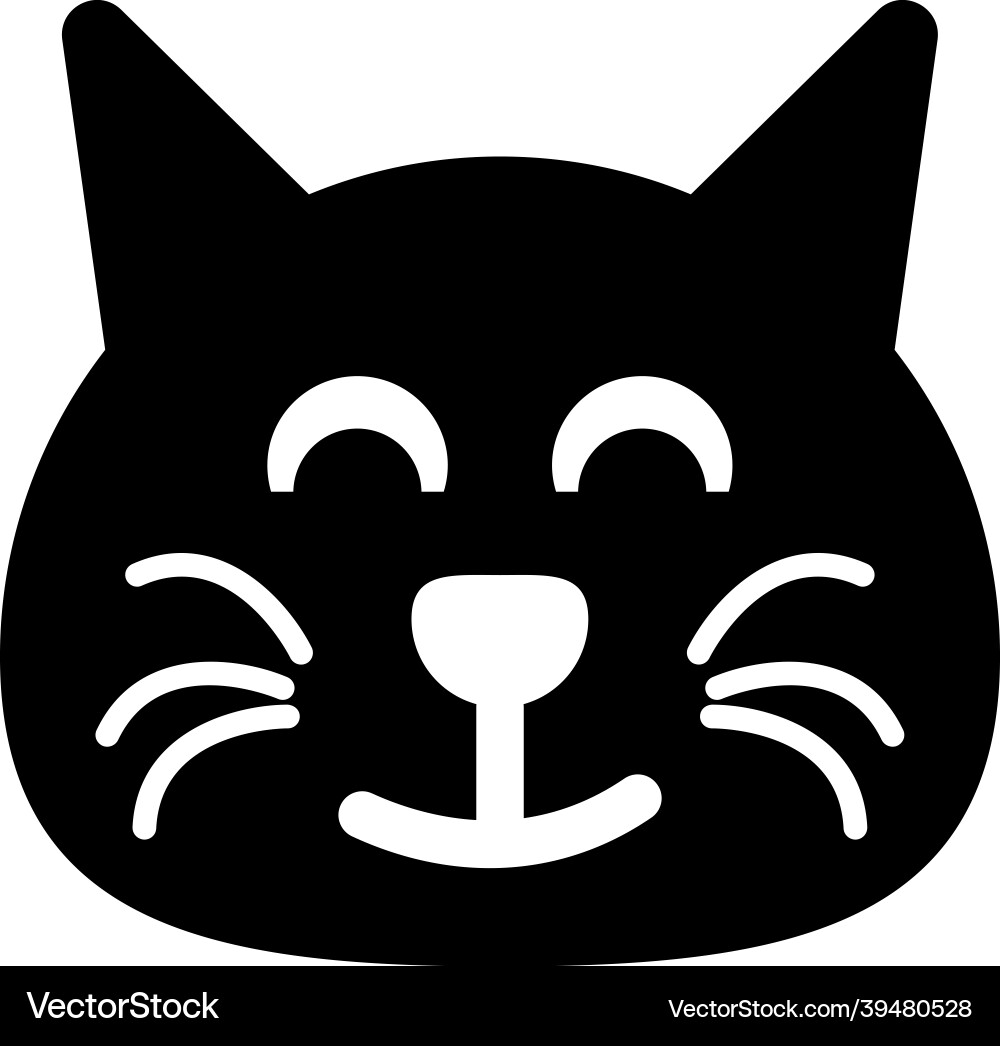 Cat face Royalty Free Vector Image - VectorStock