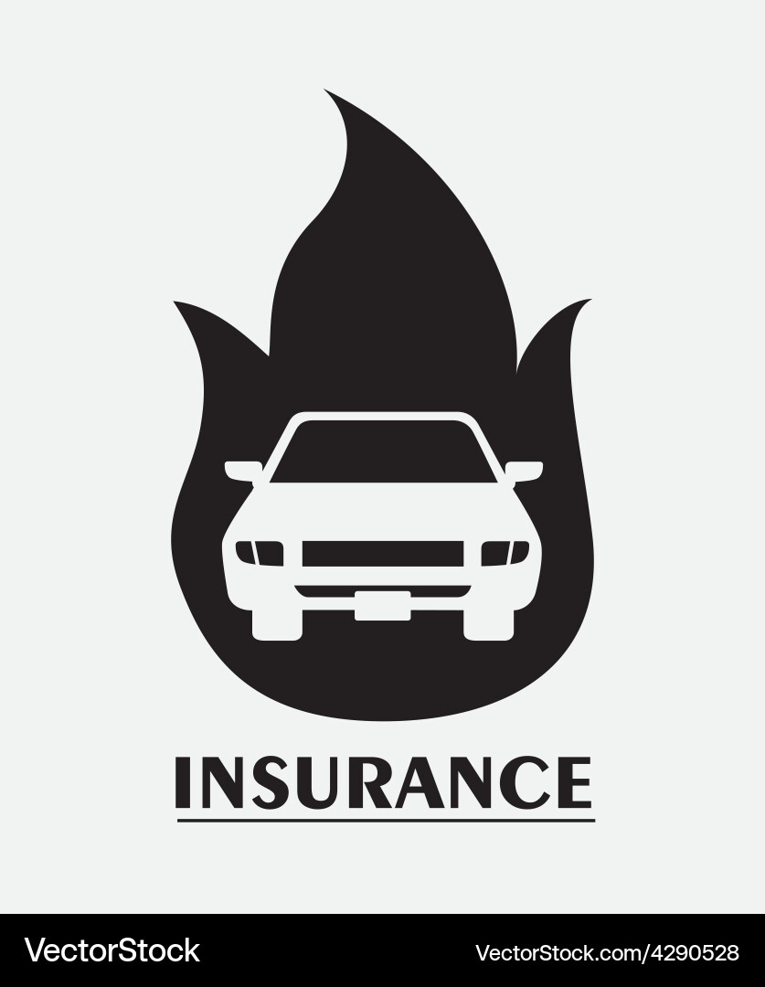 Insurance design Royalty Free Vector Image - VectorStock