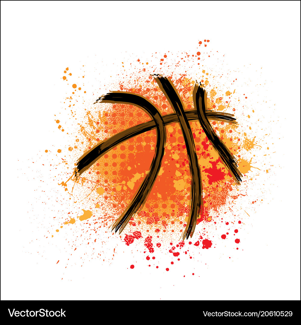 Grunge Basketball Texture Background Vector Images (over 1,500)