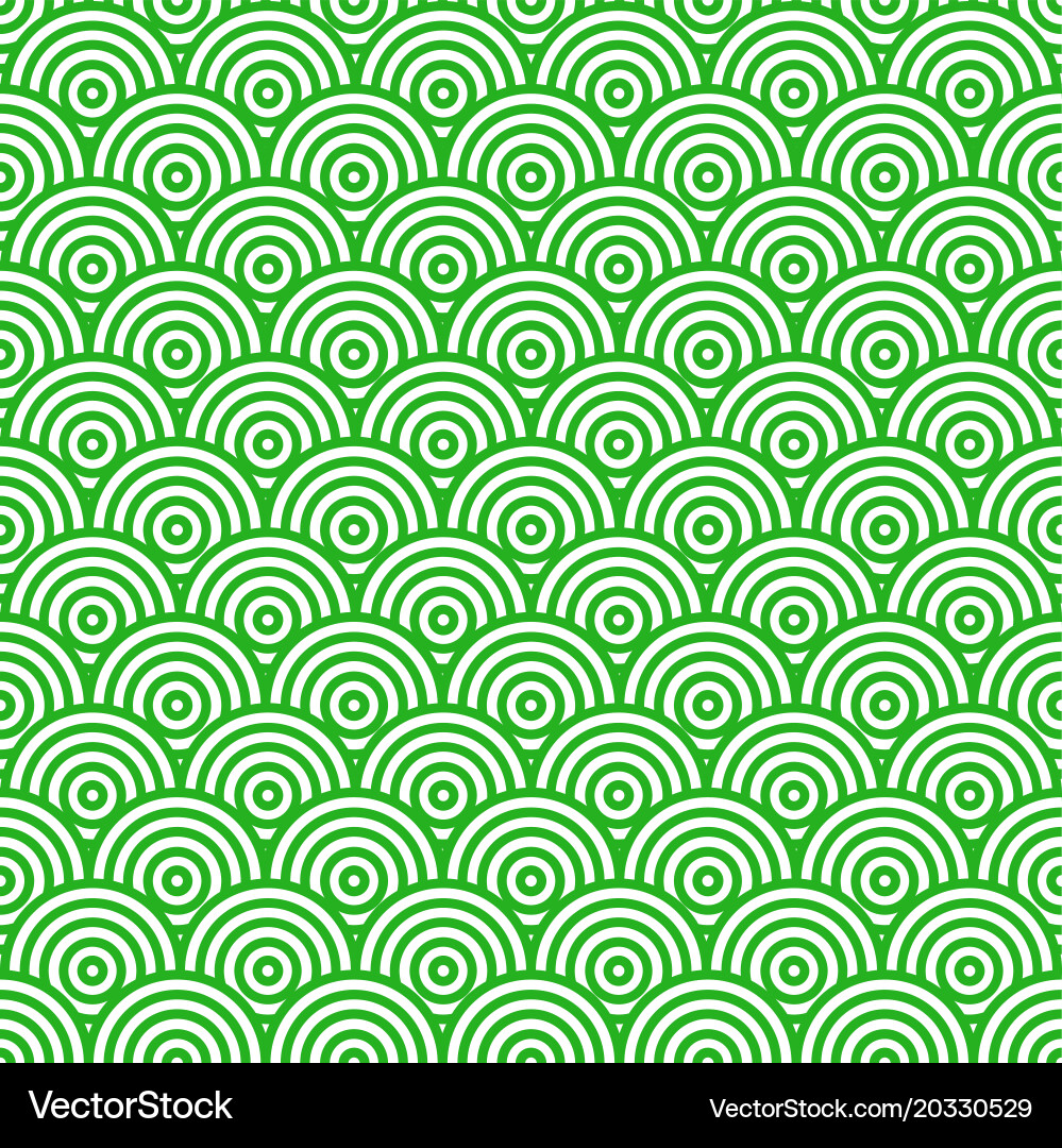 Green and white abstract seamless pattern Vector Image