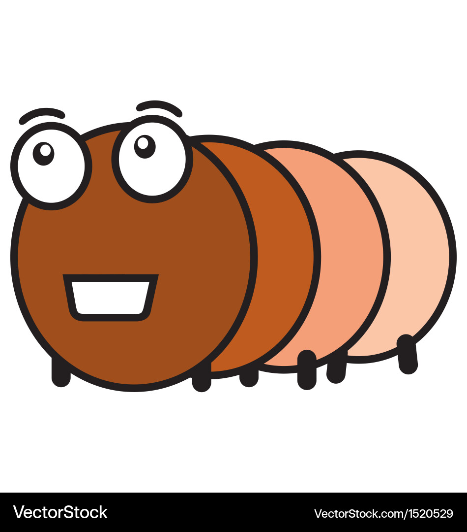 Worm Royalty Free Vector Image - VectorStock