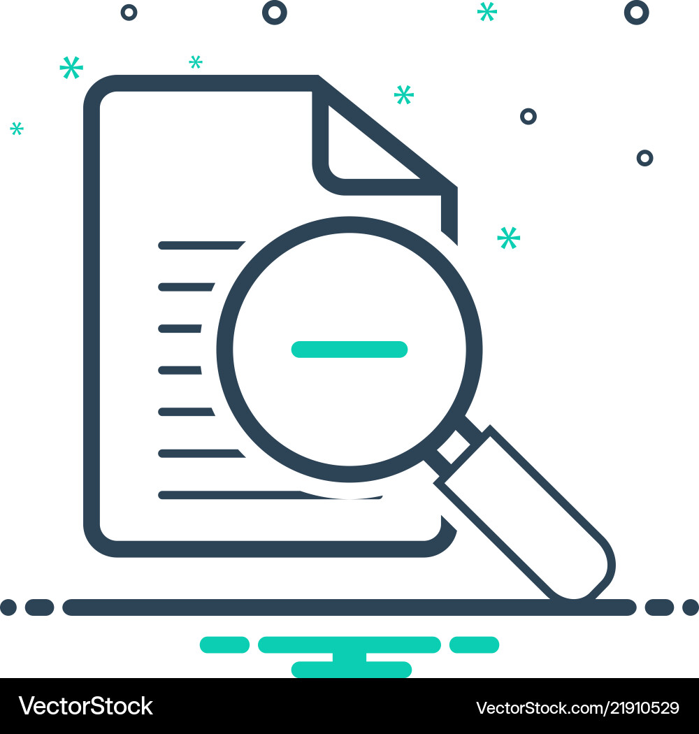 Zoom out Royalty Free Vector Image - VectorStock
