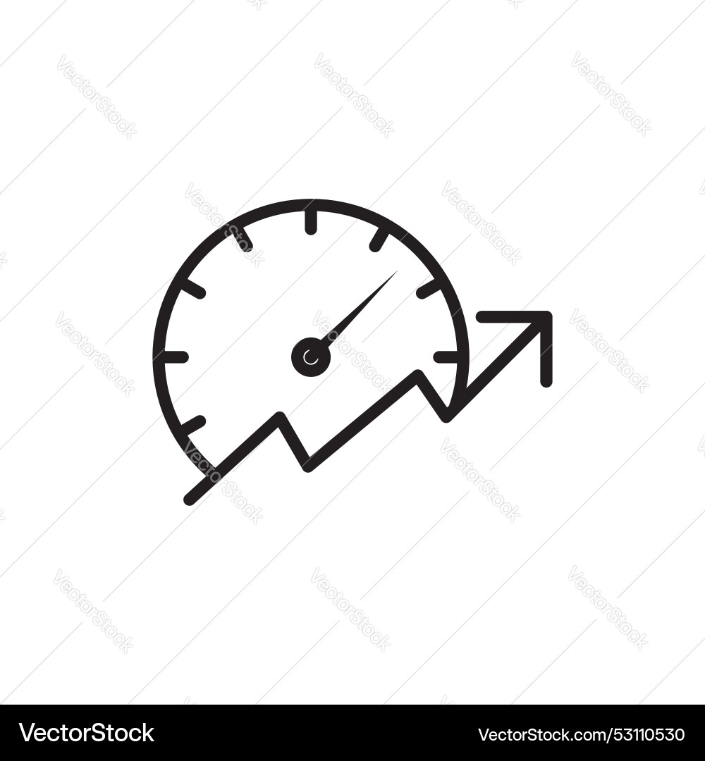 Continuous improvement icon Royalty Free Vector Image