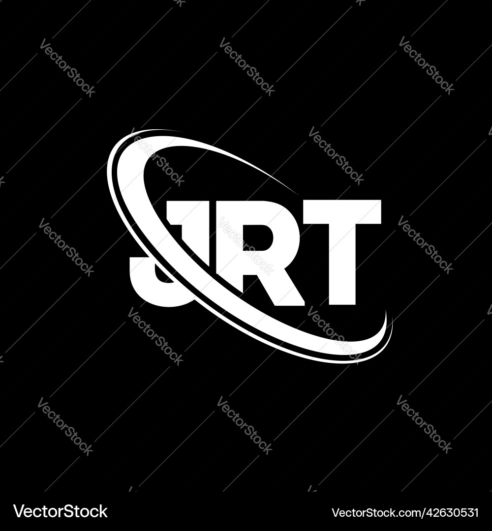 JRT Monogram Logo Royalty Free Vector Image - VectorStock