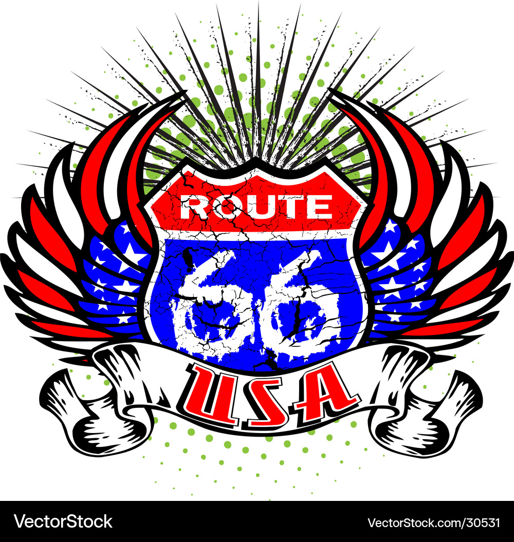 Free Route 66 Vector Images (15)
