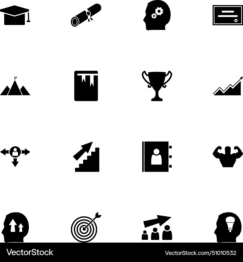 Personal development icon - expand to any size Vector Image