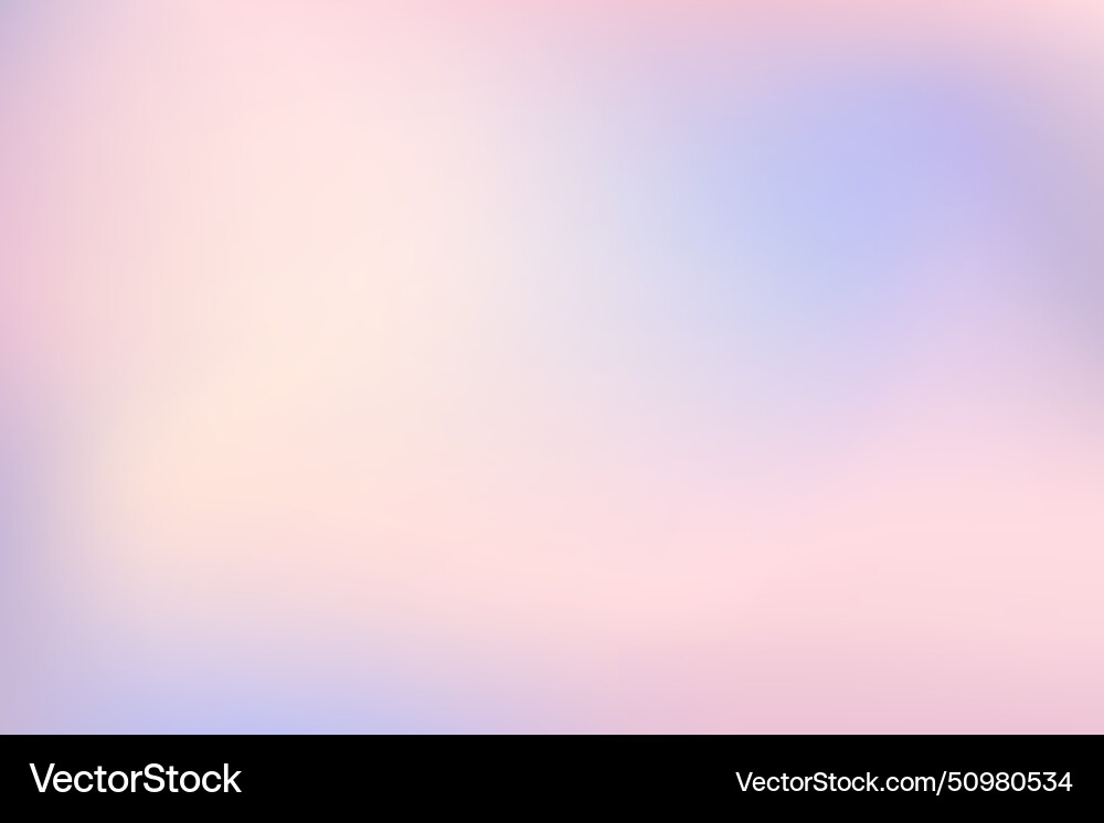 Pastel Pink & Blue Gradient Background Vector Image