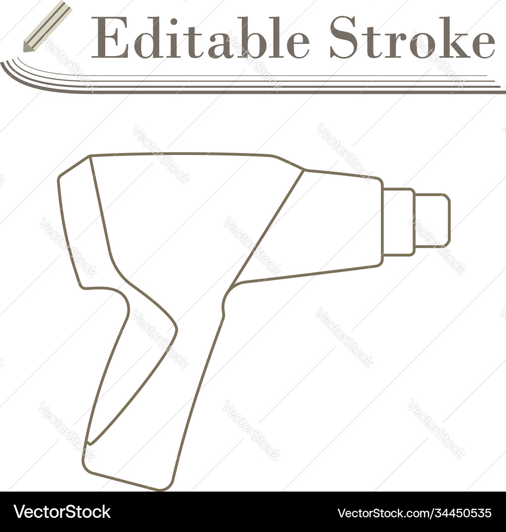 Electric industrial dryer icon Royalty Free Vector Image