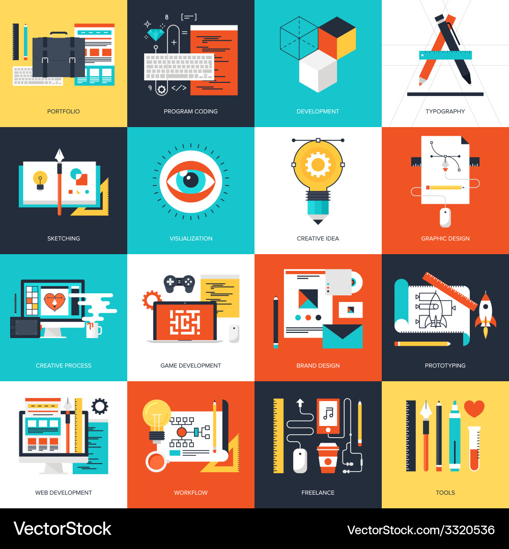 Digital Innovation Toolkit Royalty Free Vector Image