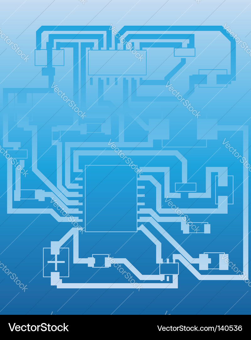 Electrical scheme Royalty Free Vector Image - VectorStock