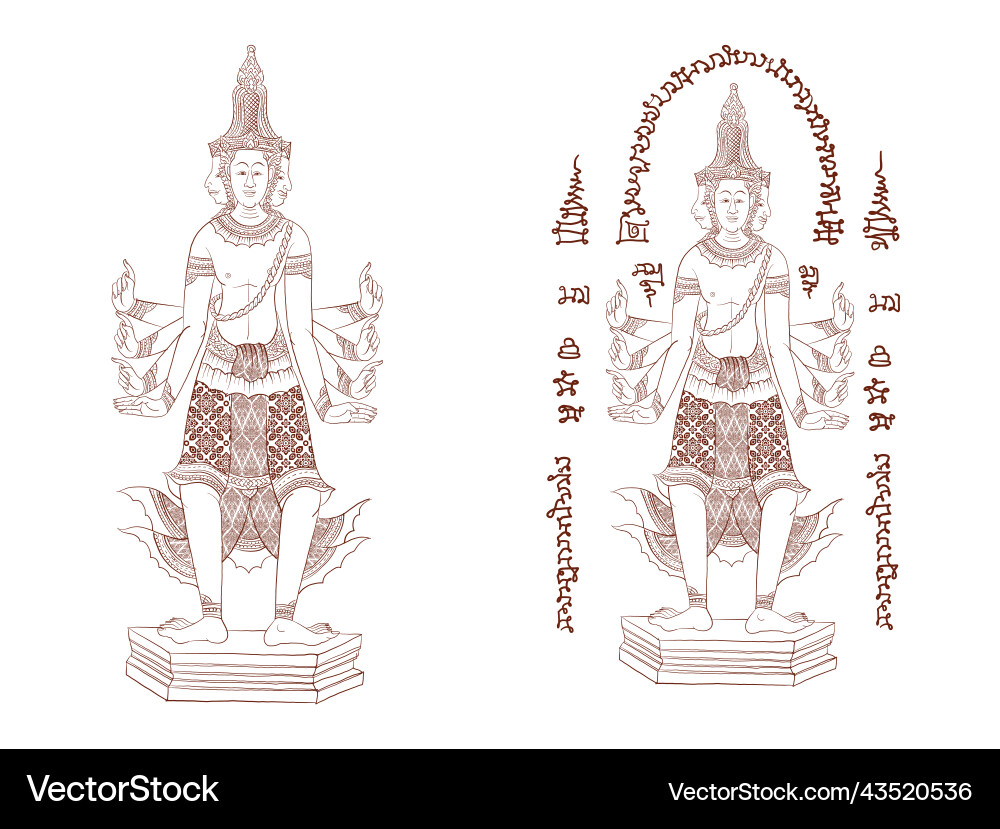 Thai tradition-003-1 Royalty Free Vector Image