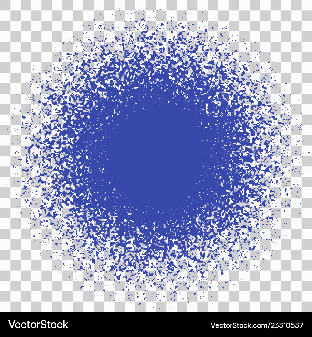 Dissolving Smolder Stain Royalty Free Vector Image