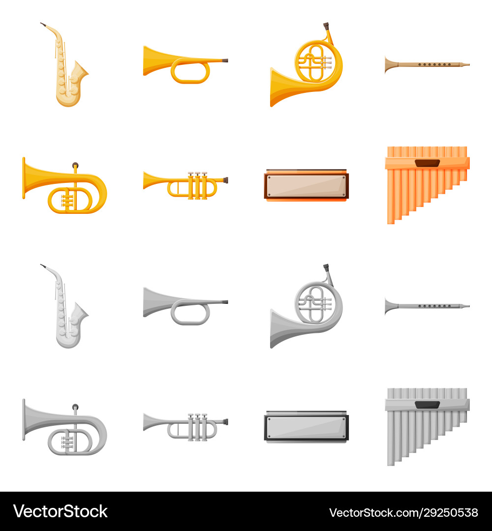 Concert and classical logo Royalty Free Vector Image