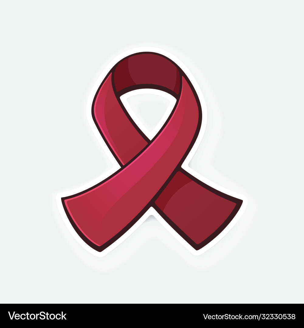 International symbol multiple myeloma awareness Vector Image
