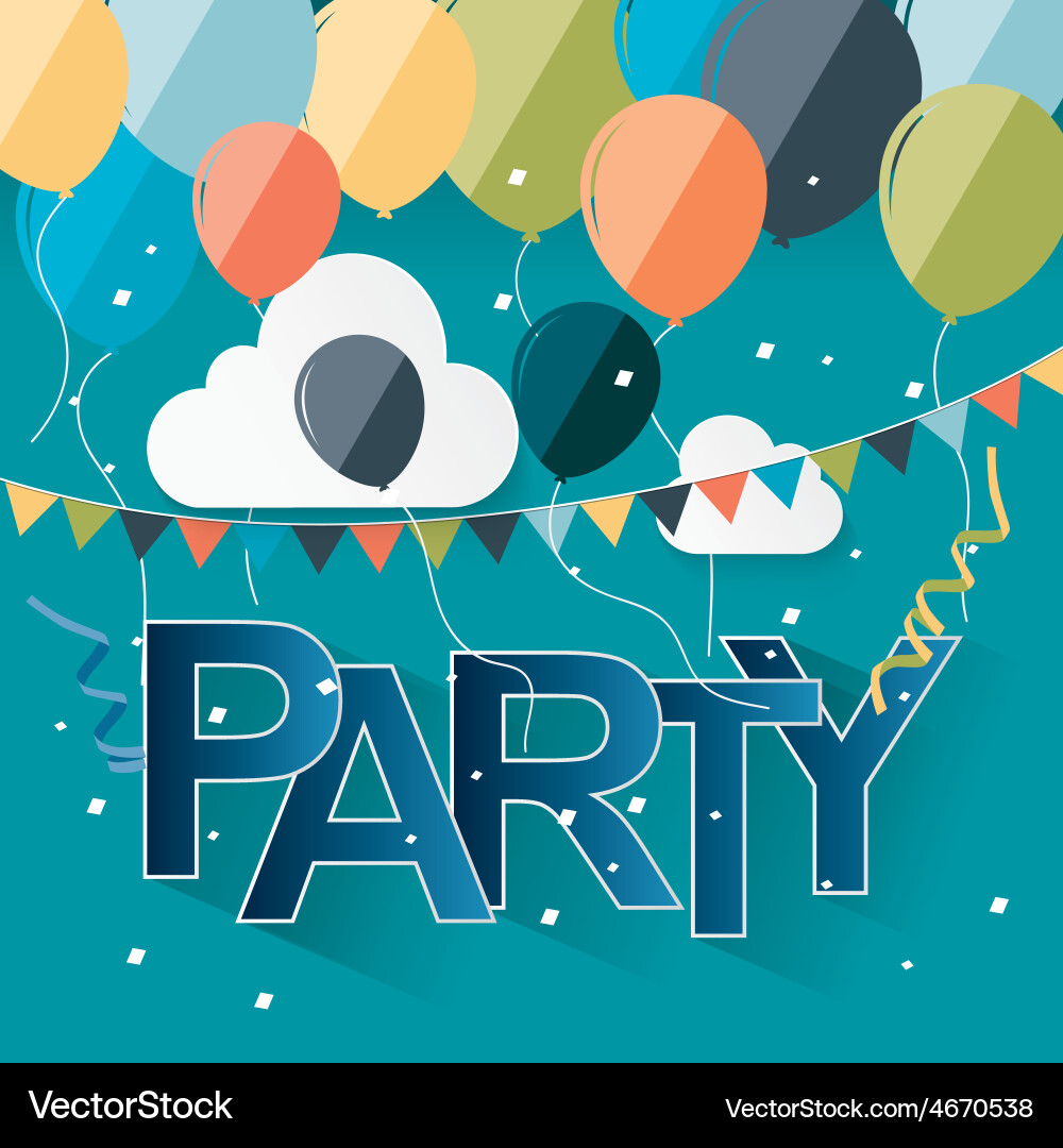 Party Royalty Free Vector Image - VectorStock
