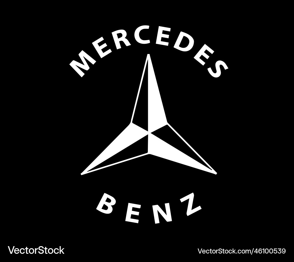 Mercedes-Benz Logo Royalty Free Vector Image - VectorStock