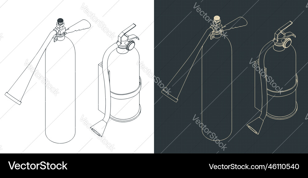 Portable Fire Extinguisher Cad Block And Typical Drawing
