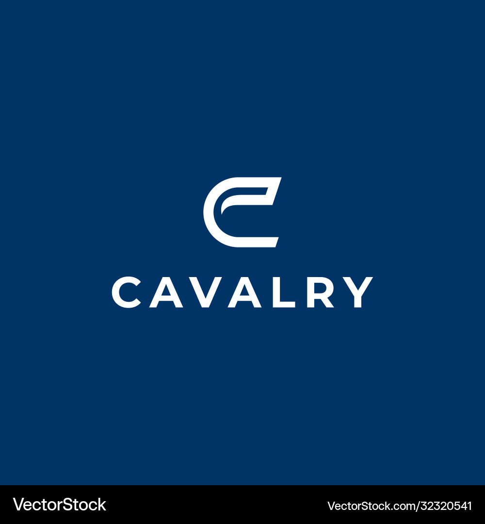 C modern sign Royalty Free Vector Image - VectorStock