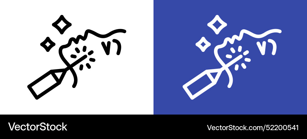 Laser dermatology icon logo sign set outline Vector Image