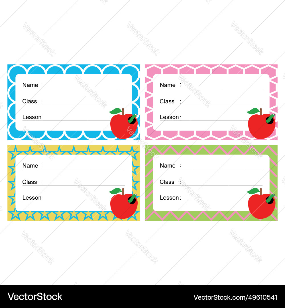 Printable Name Tags Design