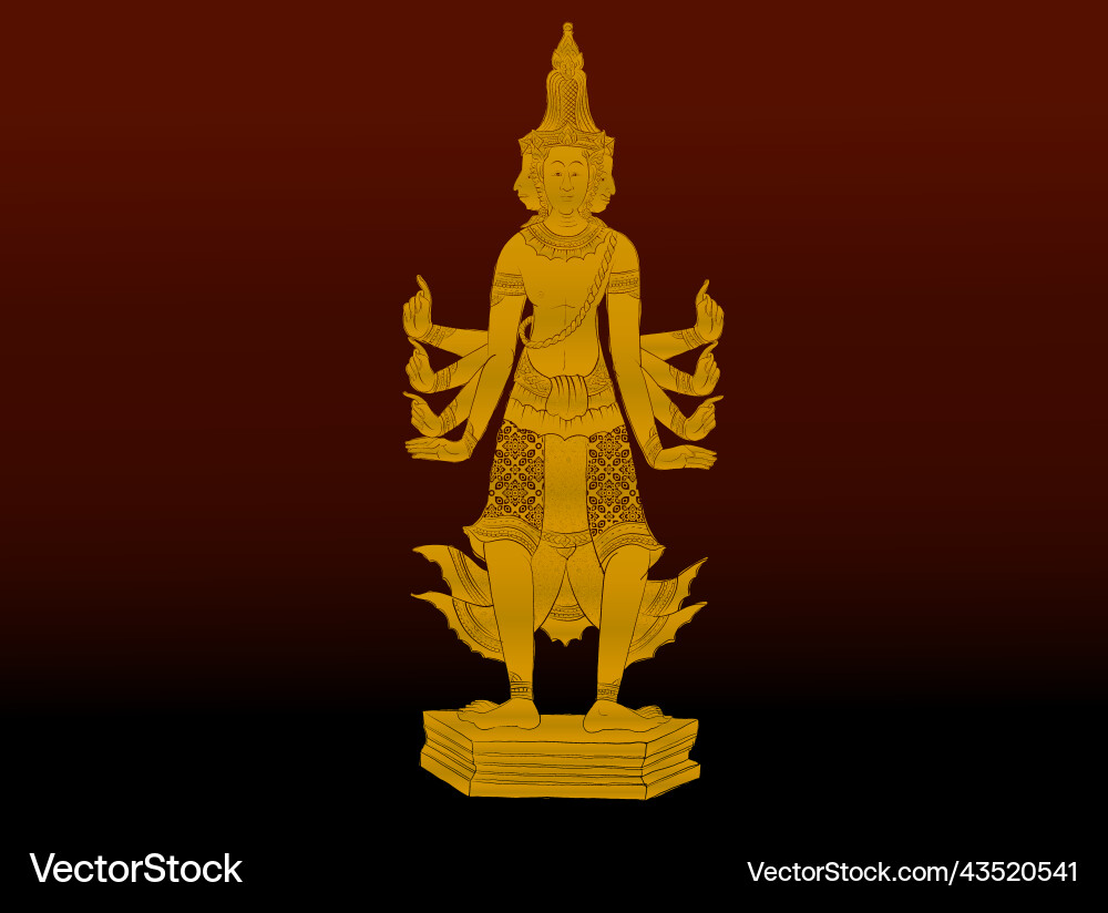 Thai tradition-003-3 Royalty Free Vector Image