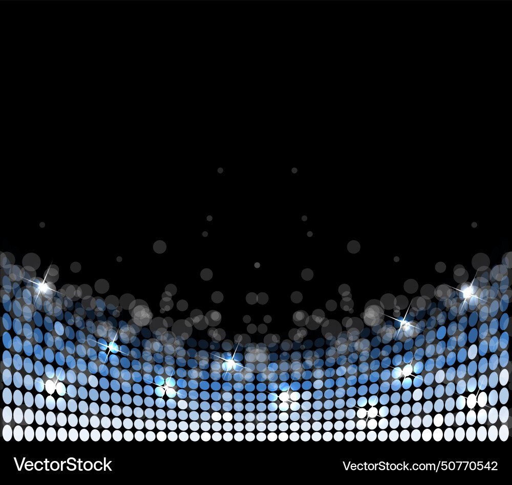 Abstract disco light stars background Royalty Free Vector