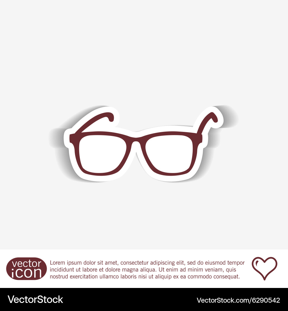 Glasses Royalty Free Vector Image - VectorStock