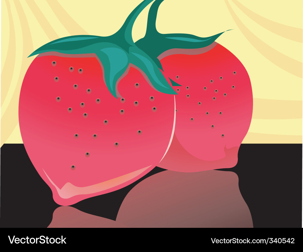 Strawberry Royalty Free Vector Image - VectorStock