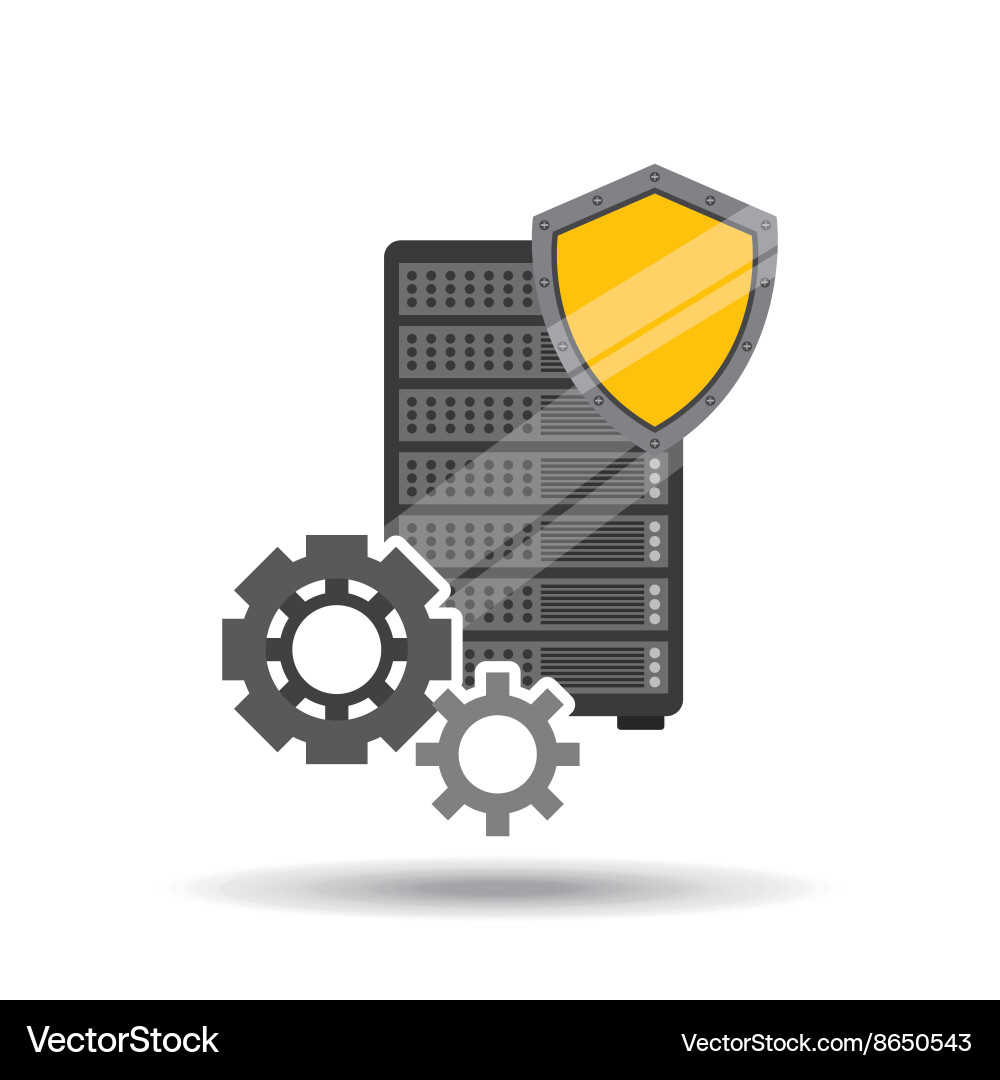 Data center design Royalty Free Vector Image - VectorStock