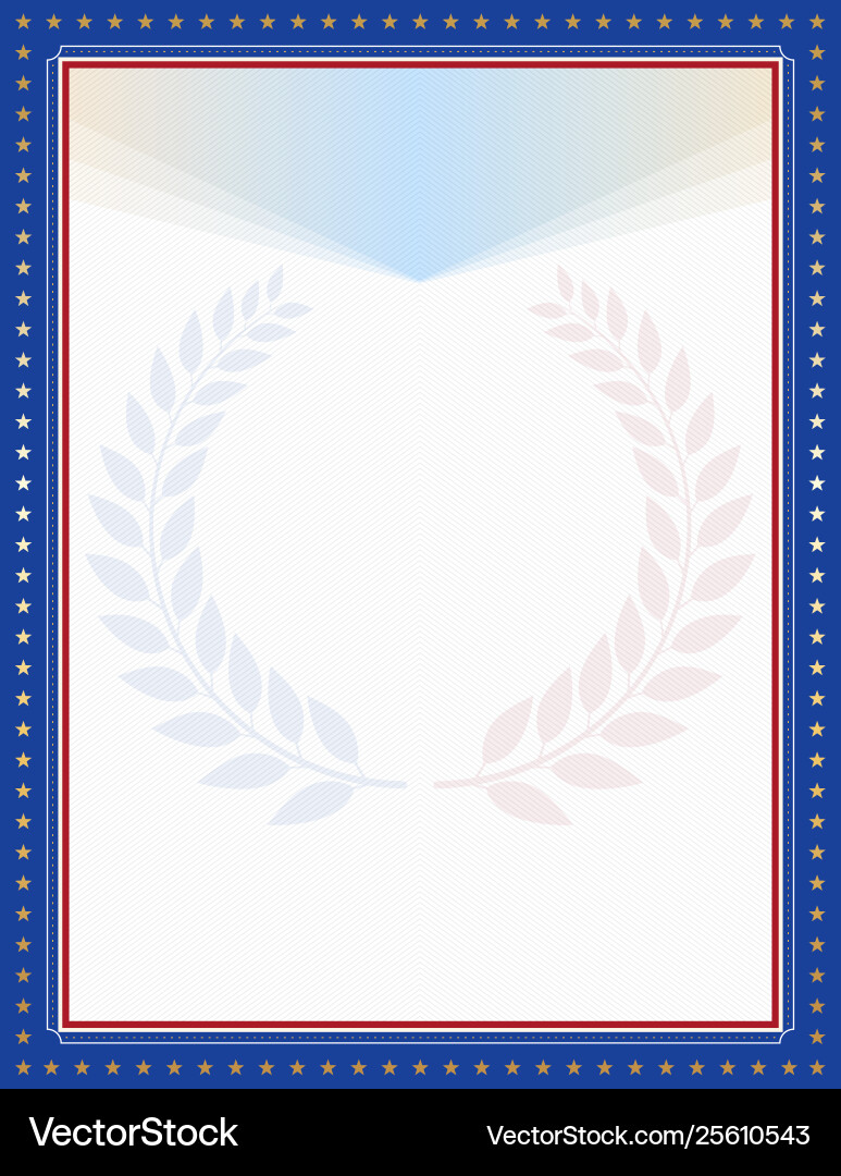 Decorative border and frame template in square Vector Image