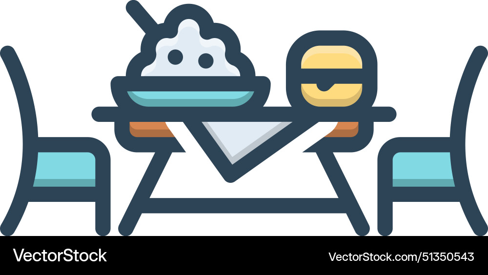 Meal Royalty Free Vector Image - VectorStock