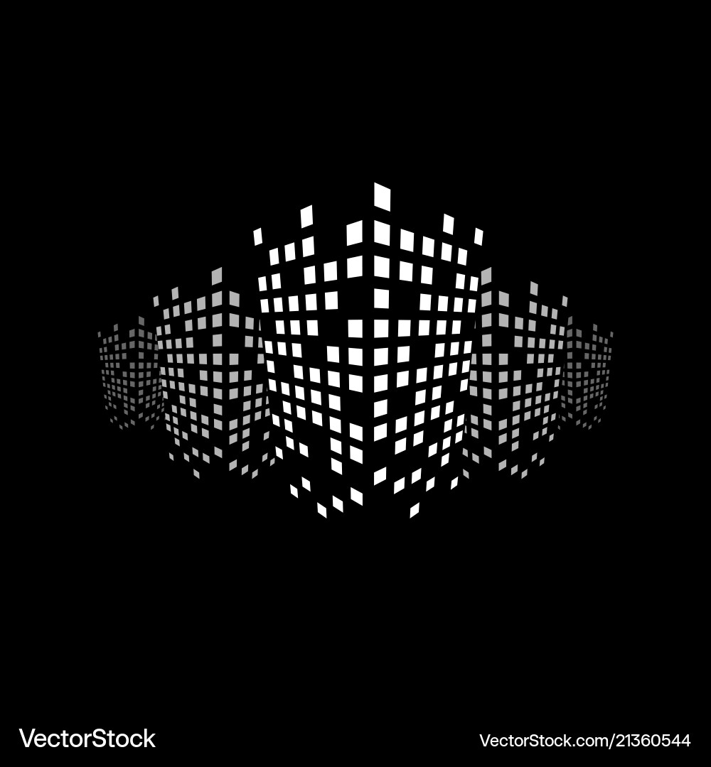 Abstract windows buildings Royalty Free Vector Image