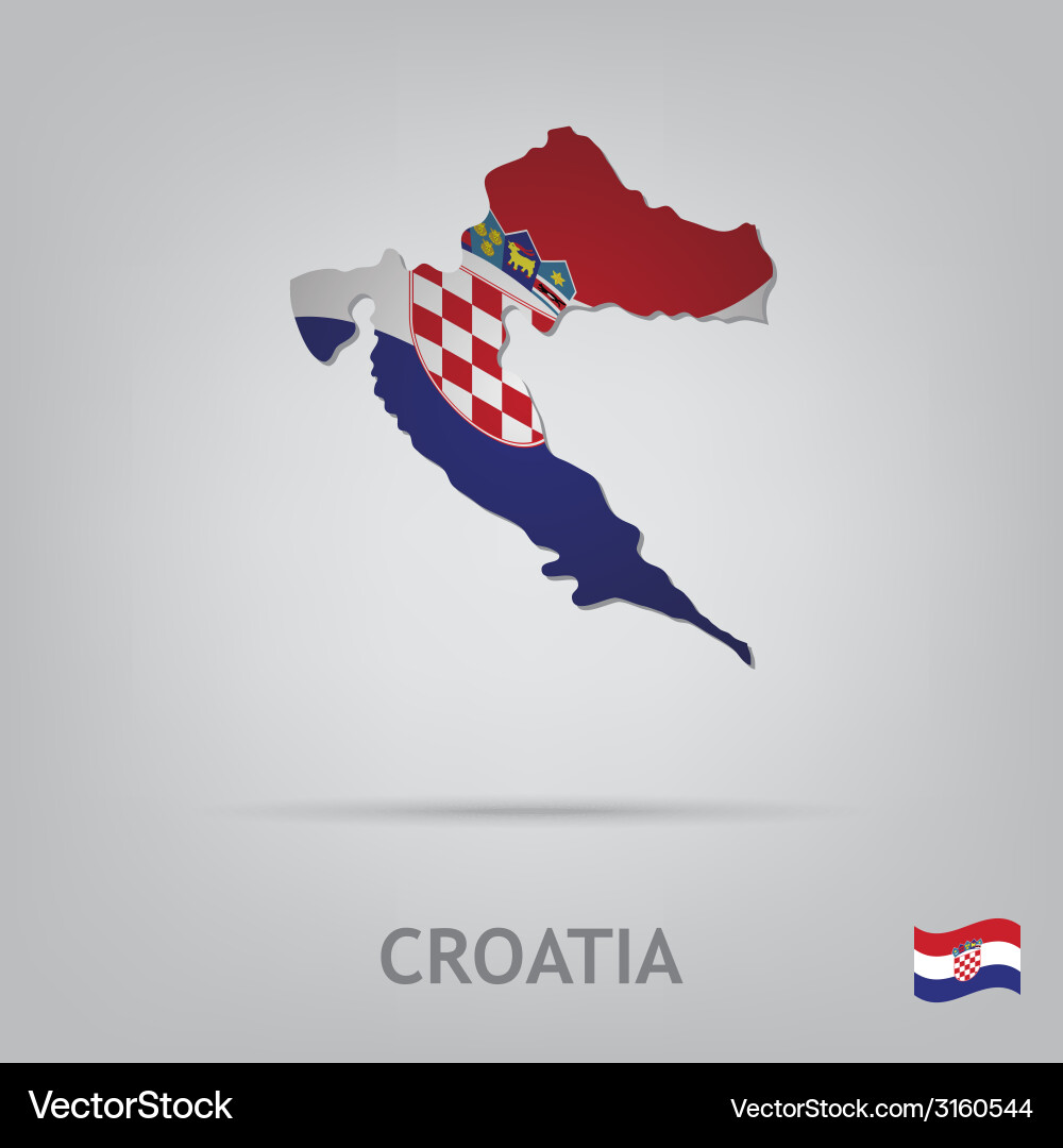 Croatia Royalty Free Vector Image - VectorStock