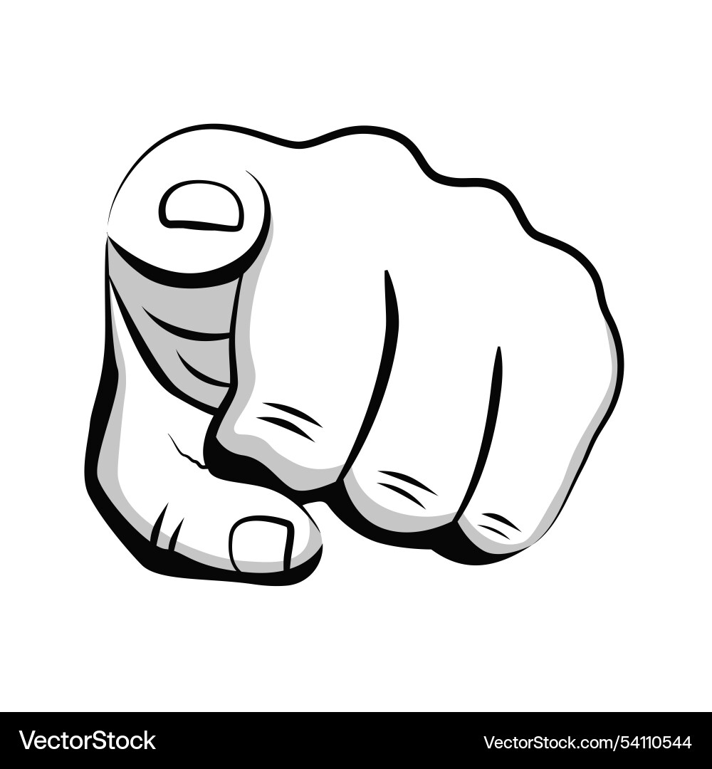 Cartoon Pointing at You Vector Images (over 370)