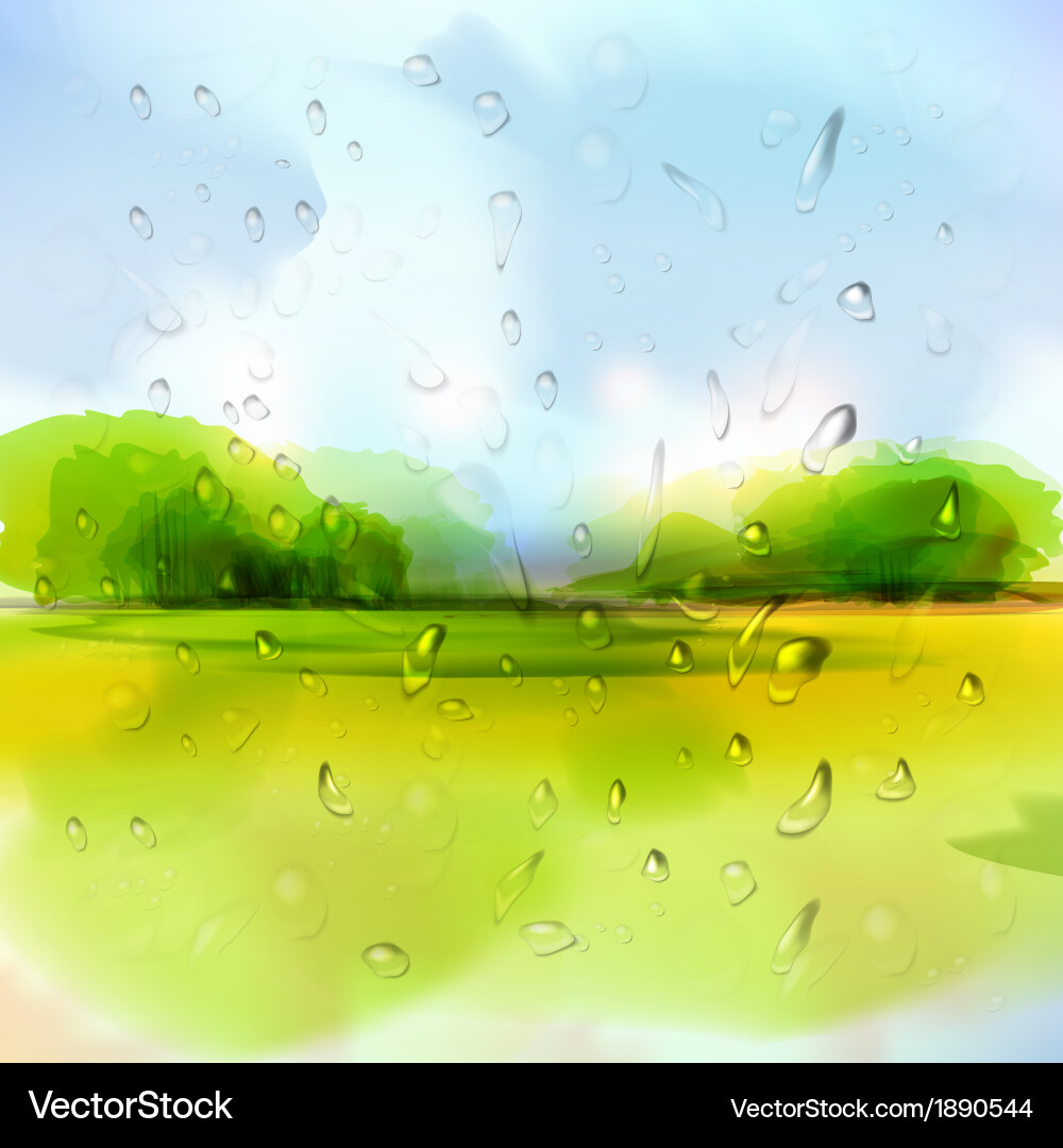 Landscape Royalty Free Vector Image - VectorStock