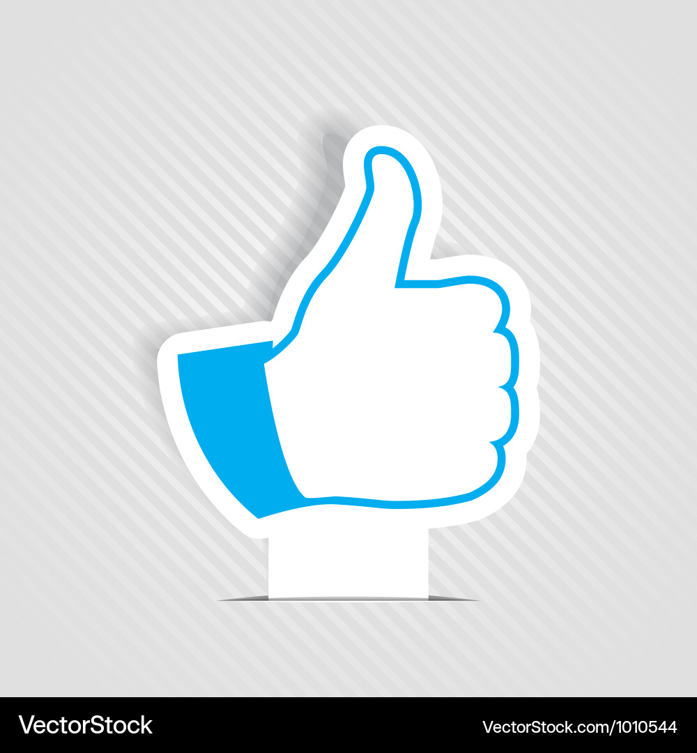 Like symbol Royalty Free Vector Image - VectorStock