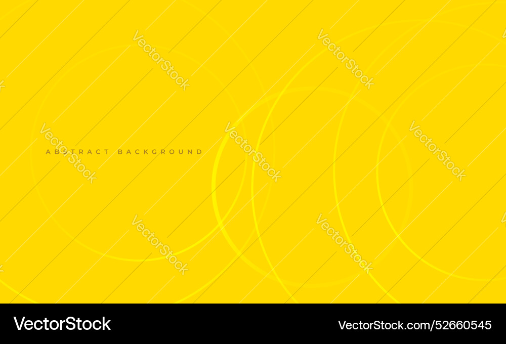 Bright yellow abstract modern geometric background
