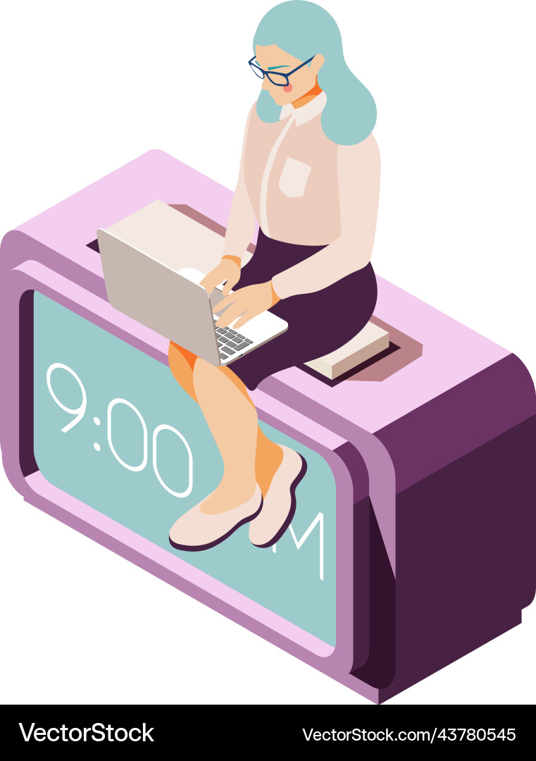 Effective management concept Royalty Free Vector Image