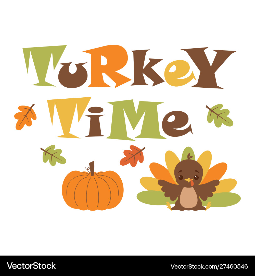 Cartoon turkey Royalty Free Vector Image - VectorStock